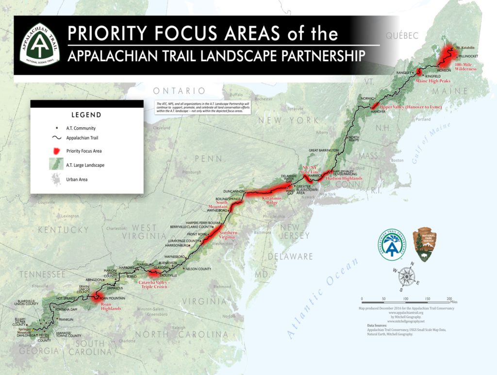 The Appalachian Trail Landscape Conservation Partnership: The Legacy ...